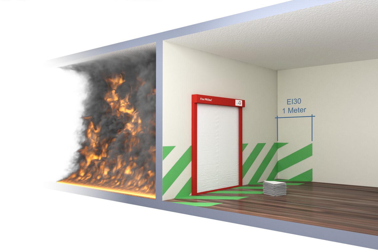 Automatic Fire Curtain Systems - Hypery International Ltd.